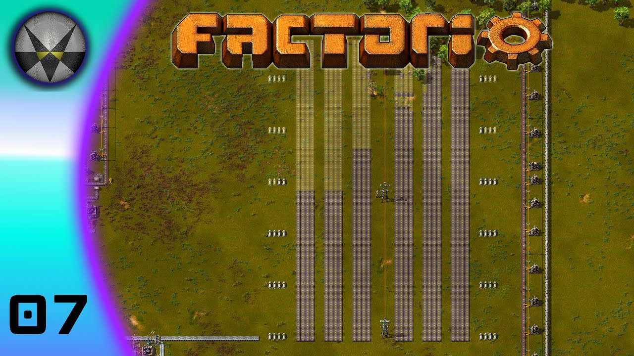 Lets Play Factorio - EP07 - Big Bus Plans - YouTube