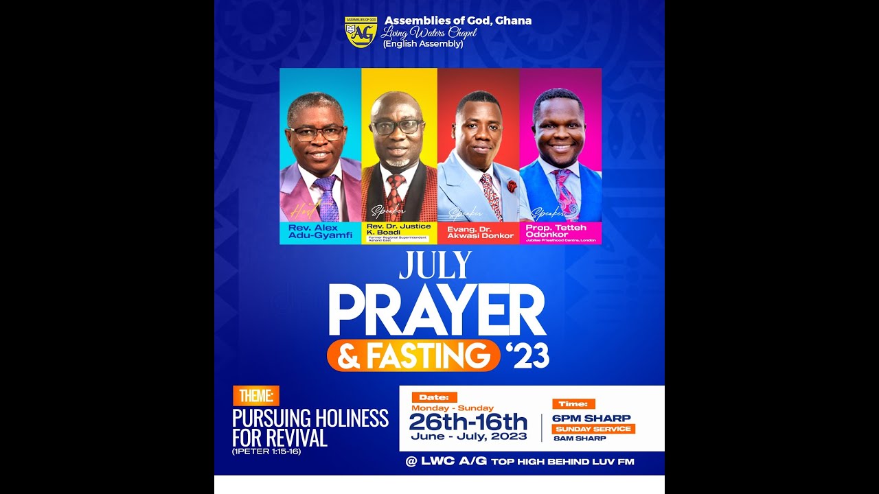 JULY PRAYER AND FASTING DAY 6 || July 2, 2023 - YouTube