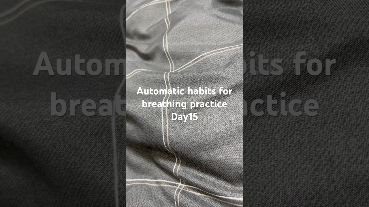 Automatic habits for Day15#anxietyrelief #meditation #automatic # ...