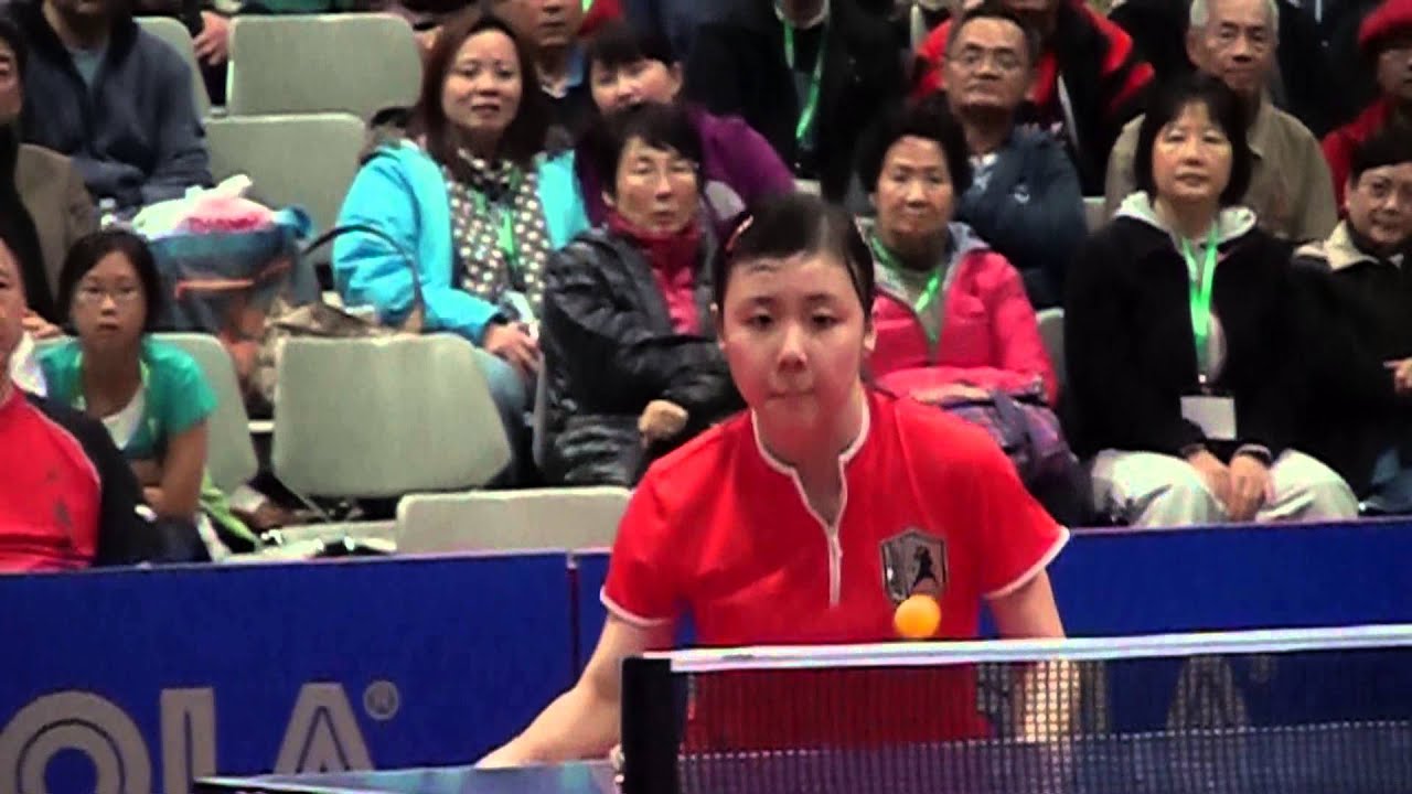 Slow Motion Opening Forehand Loop, Loop, Smash, Ariel Hsing, Table ...