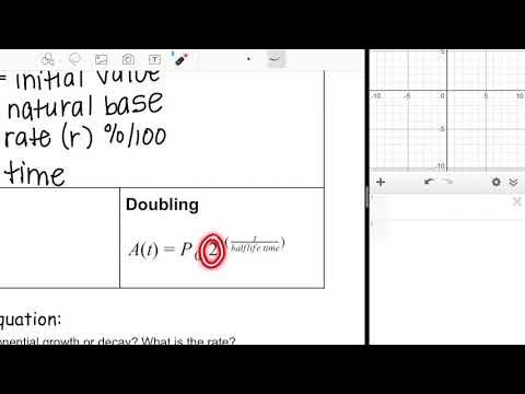 Exponential and Logarithmic Word Problems Intro. - YouTube