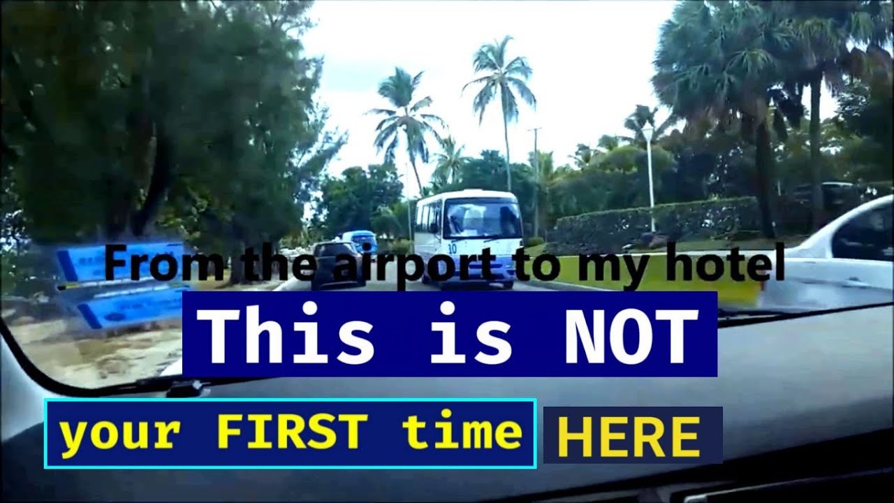 Taxi trip from Nassau International Airport to British Colonial Hotel ...