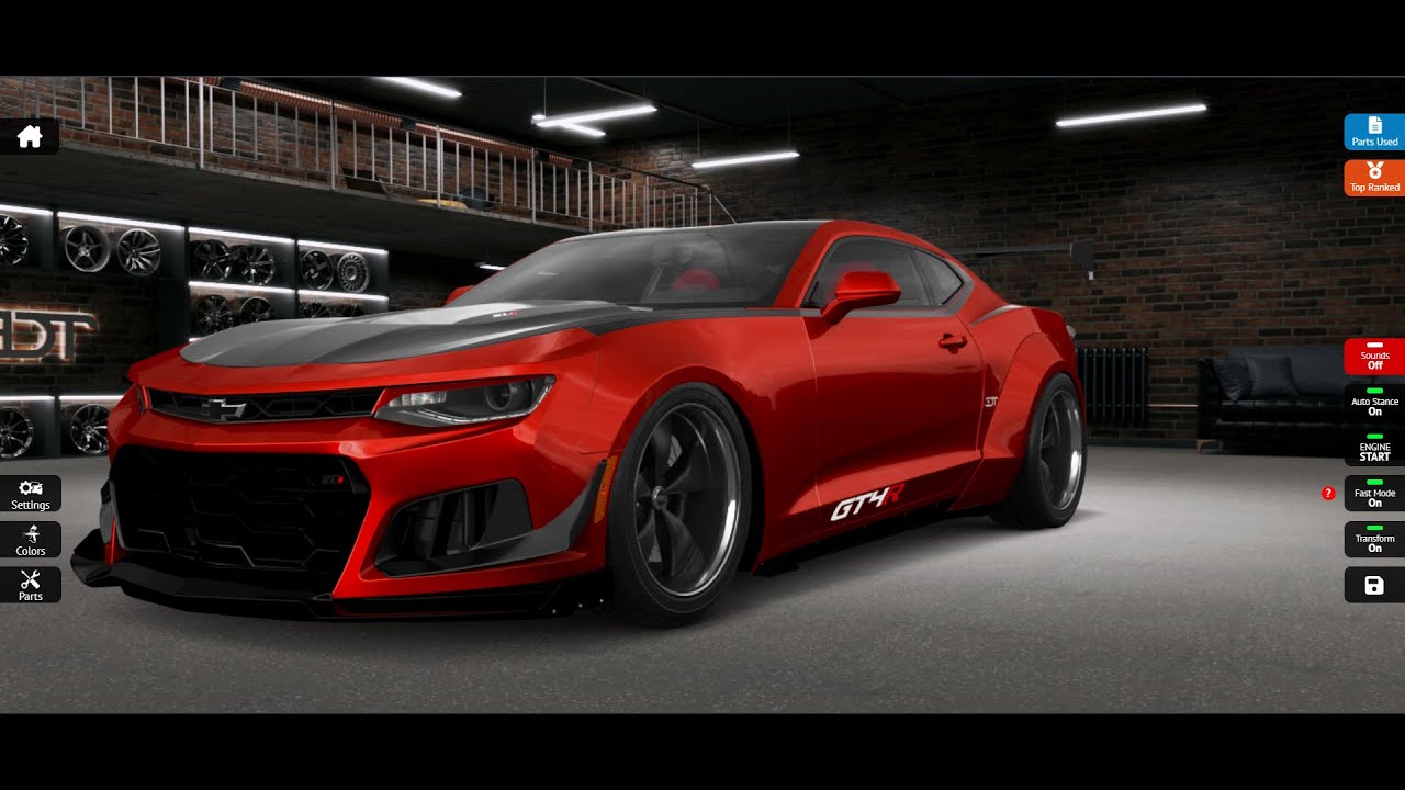 Custom Made 2016 Chevrolet Camaro ZL1 In 3DTuning - YouTube