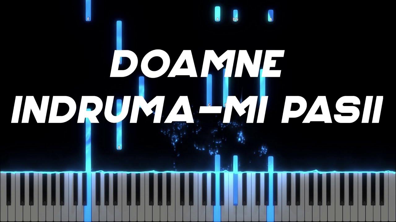 Doamne indruma-mi pasii - Diana Scridon - Negativ Pian - Tutorial - Partitura disponibila - YouTube