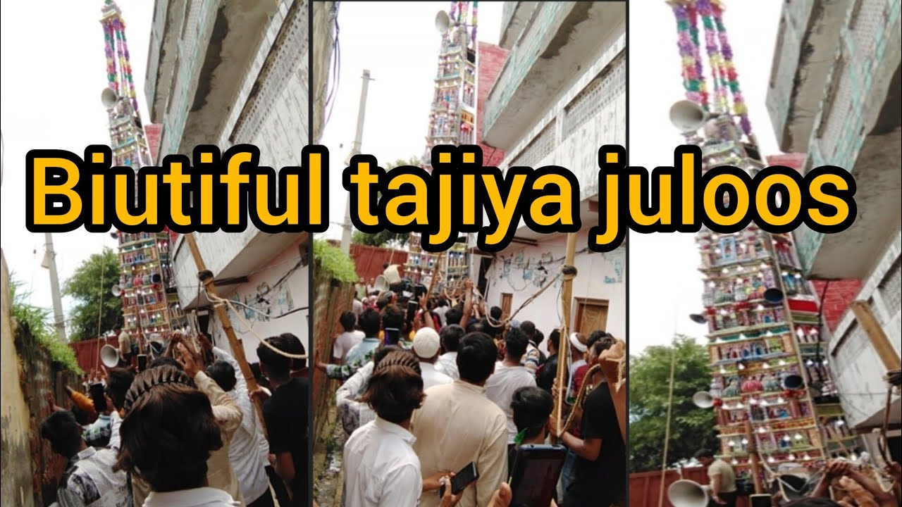tajiya juloos talbar biutiful video #eslamic #muharram #short - YouTube