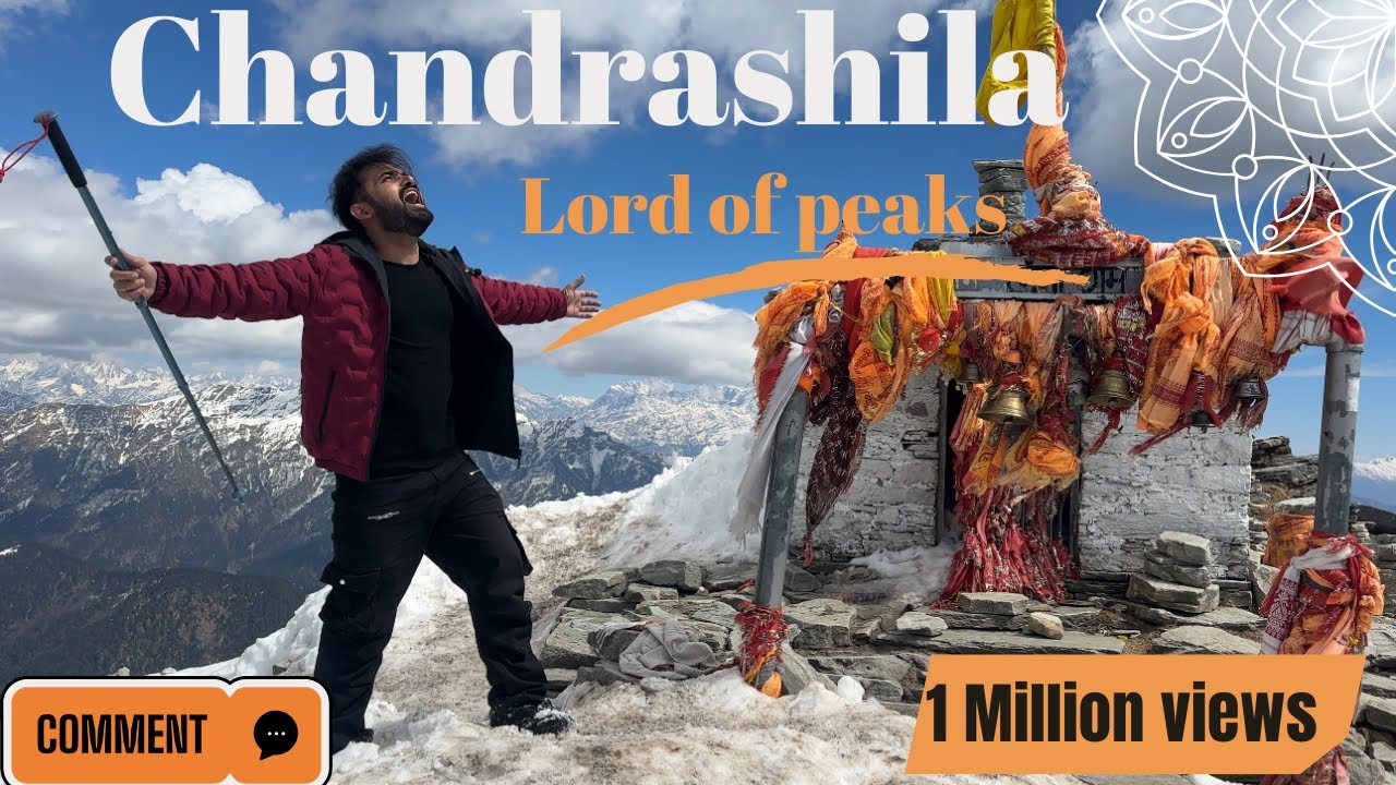 CHANDRASHILA PEAK 🌙| TUNGNATH TO CHANDRASHILA SNOW TREK ️| CHANDRASHILA ...