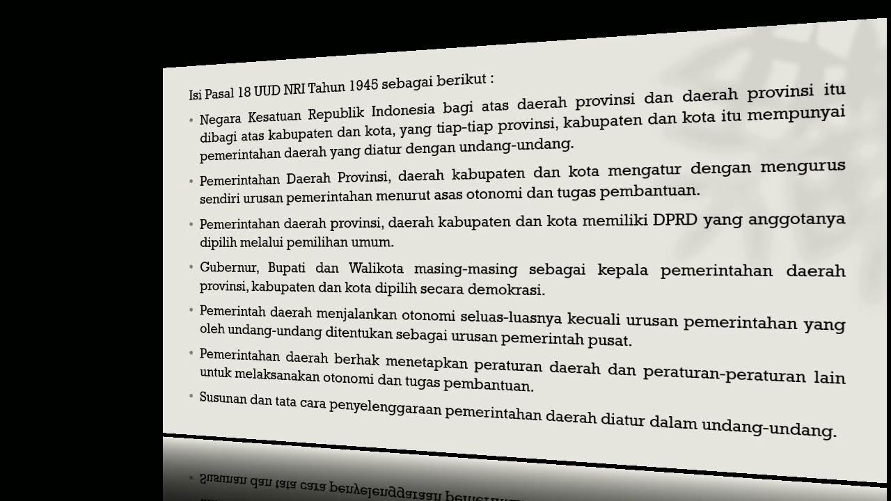 Hakikat Negara Kesatuan Republik Indonesia Youtube