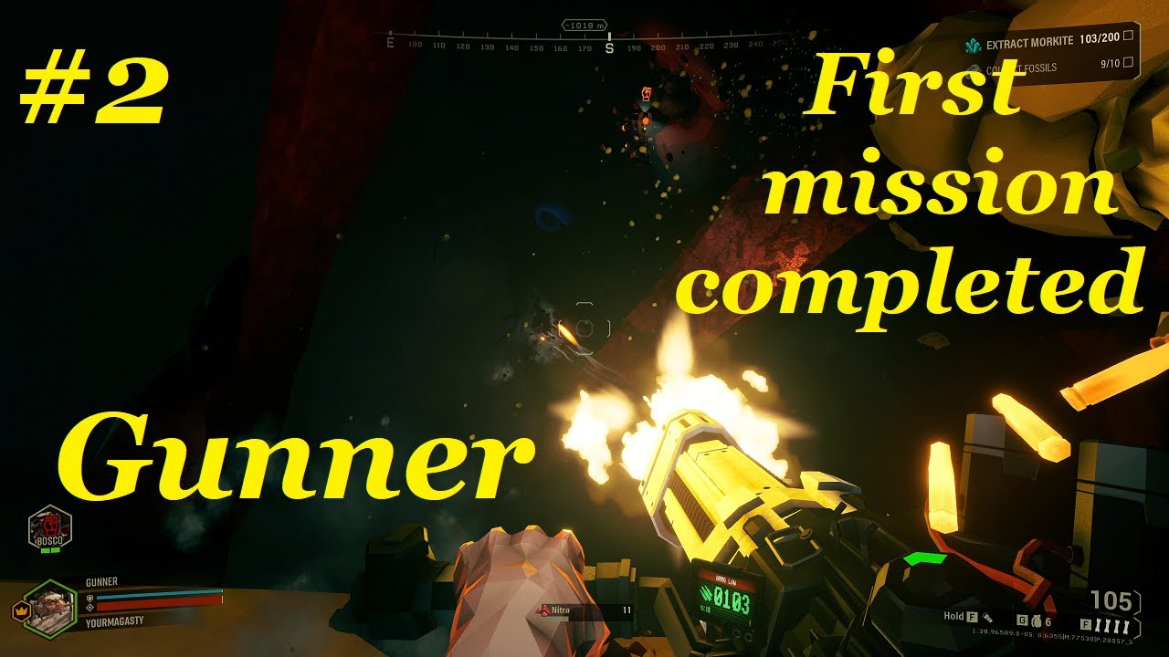 Deep Rock Galactic #2 First Mission Completed - YouTube