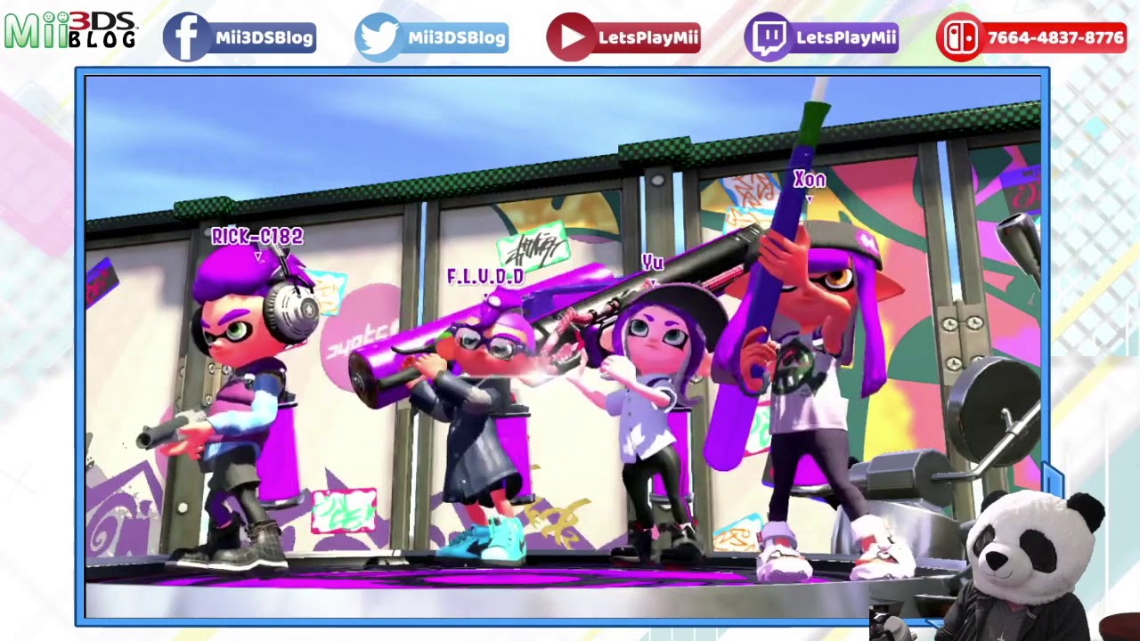 スプラトゥーン2 Splatoon 2 - Ranked Battle "Clam Blitz" 32 - YouTube