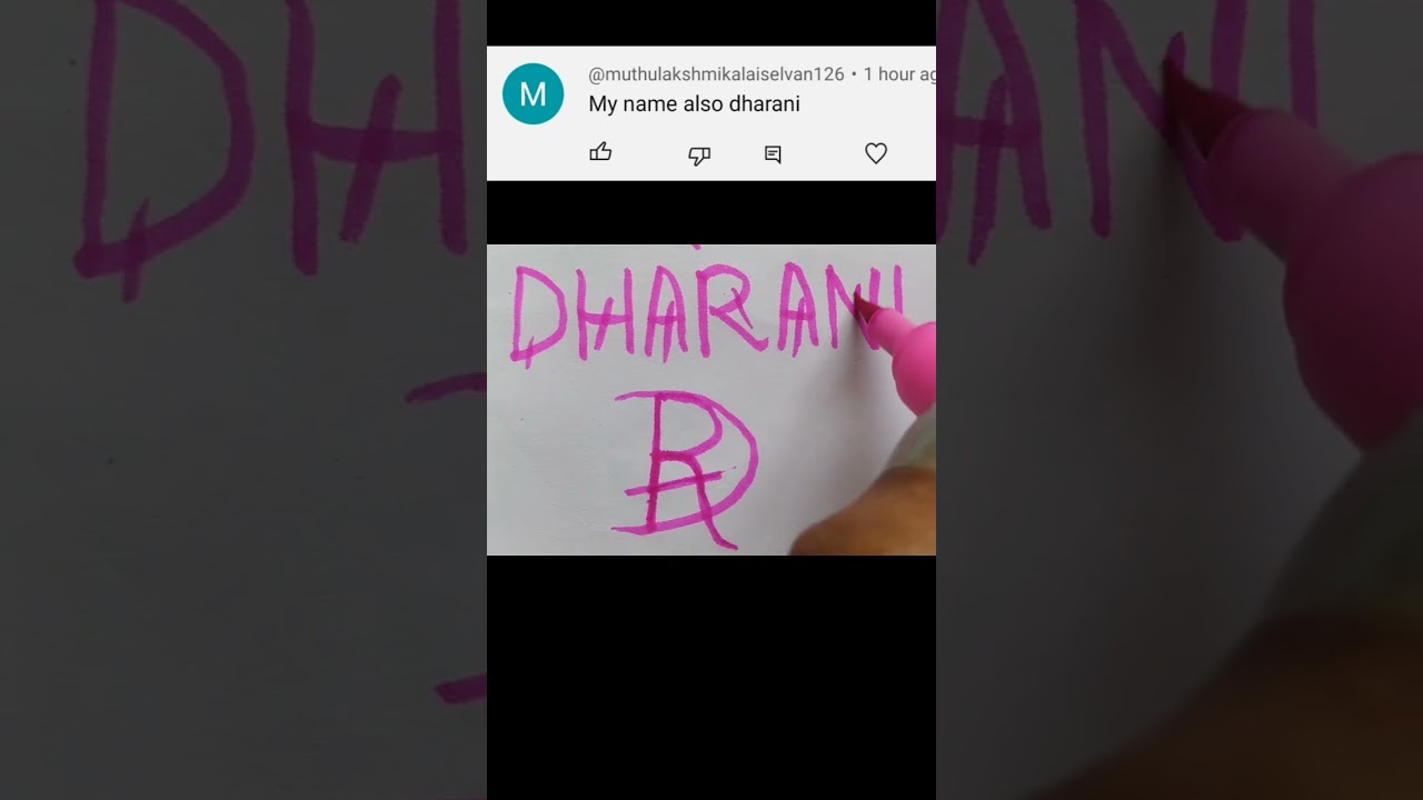 Dharani Name Logo Dhaarni ~ Handmade | Earrings | Chokers | Brass