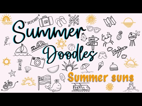 Draw with Me | SUMMER DOODLES | PROCREATE - YouTube