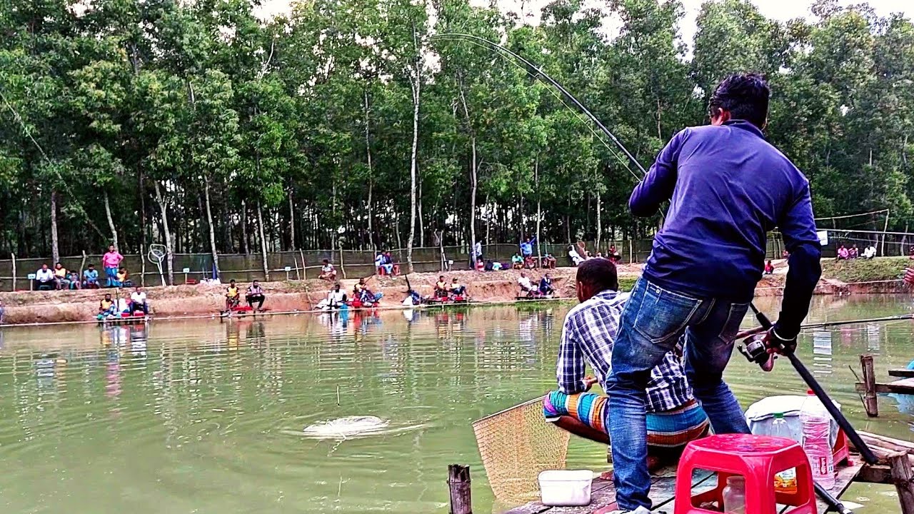 Awesome Rohu Fish Catching10 Kg+ || Best Rohu Fishing || Natural Hook ...