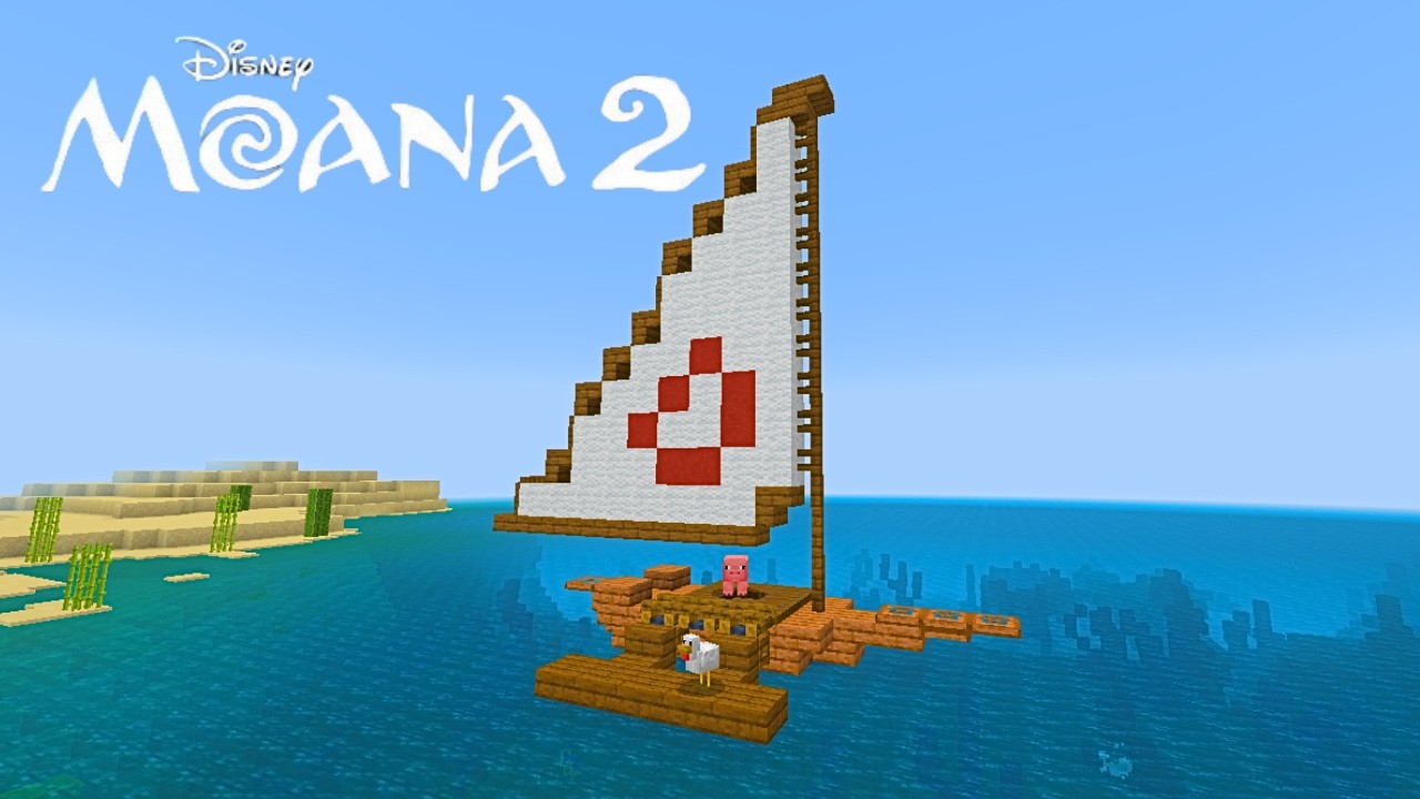 Minecraft | Moana Boat - YouTube