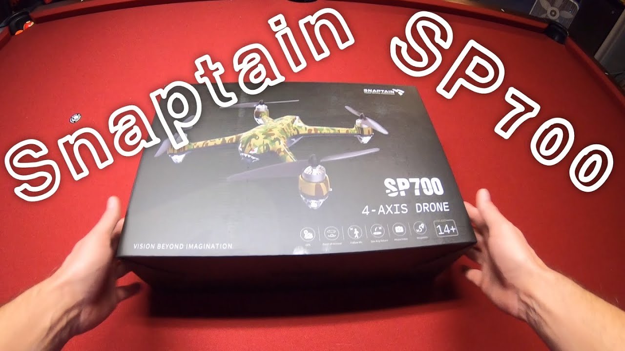 Snaptain SP700 2.7K Drone - YouTube