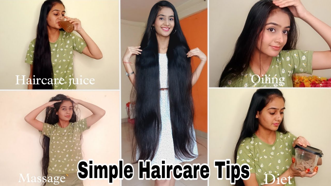 Simple Haircare Tips For Long Hair | Stop Hairfall & Get Thick Hair ...