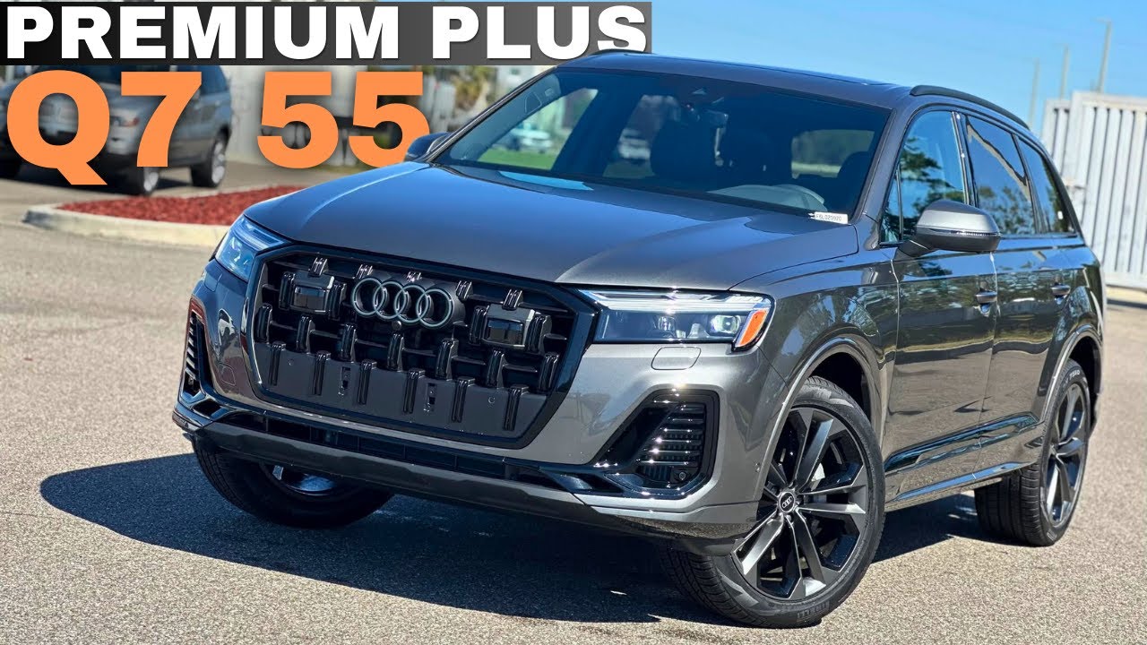 2025 Audi Q7 Premium Plus Brings Stealthy Samurai Gray Paint and 55 ...