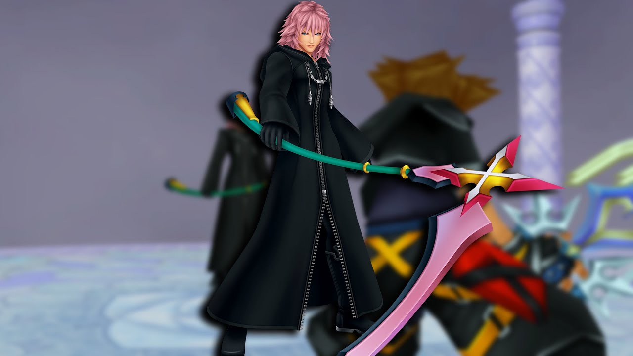 Kingdom Hearts 2.5HD Marluxia Data Battle [1080p 60FPS] - YouTube