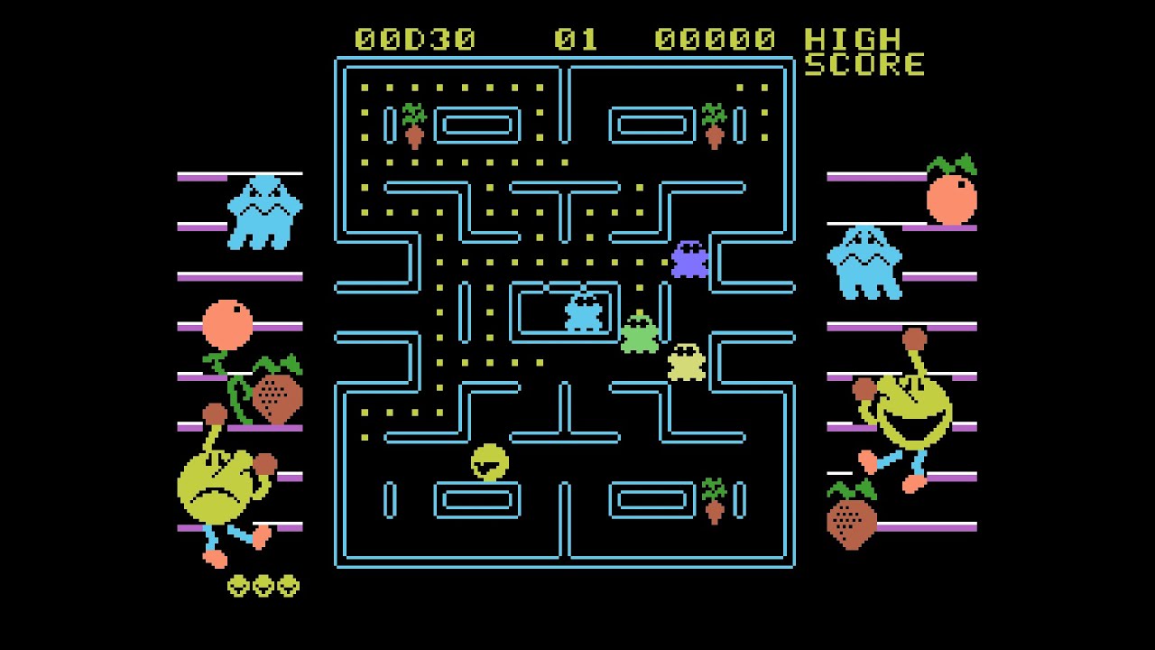 CreatiVision Game: Crazy Pucker | Crazy Moonie | Crazy Chewy (1981 ...