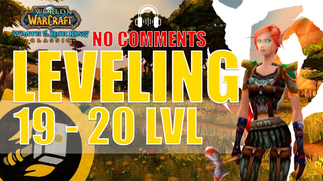 WOTLK Classic Leveling Horde Guide (Paladin) [19-20] One hour preparation WoW [4K,ASMR] - YouTube