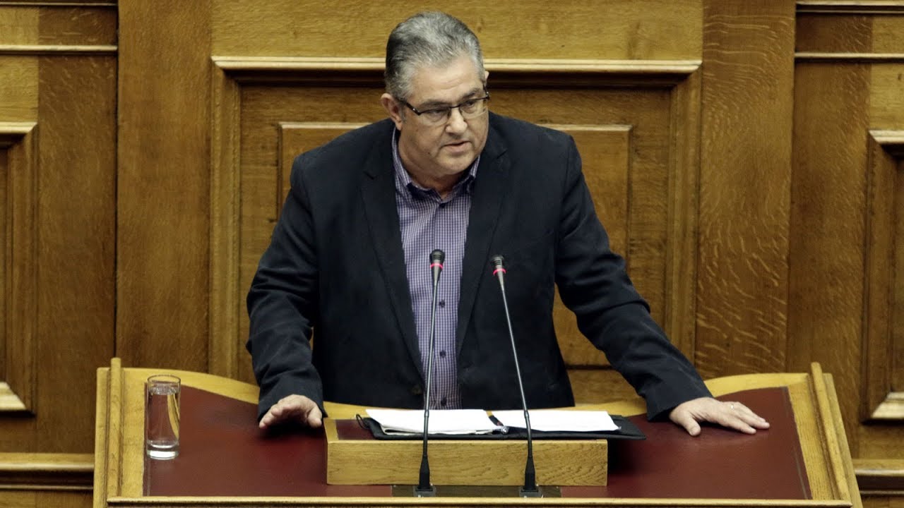 ΟΜΙΛΙΑ ΤΟΥ ΔΗΜΗΤΡΗ ΚΟΥΤΣΟΥΜΠΑ ΣΤΗ ΒΟΥΛΗ ΓΙΑ ΤΟ ΔΙΚΑΙΩΜΑ ΣΤΗΝ ΑΠΕΡΓΙΑ ...