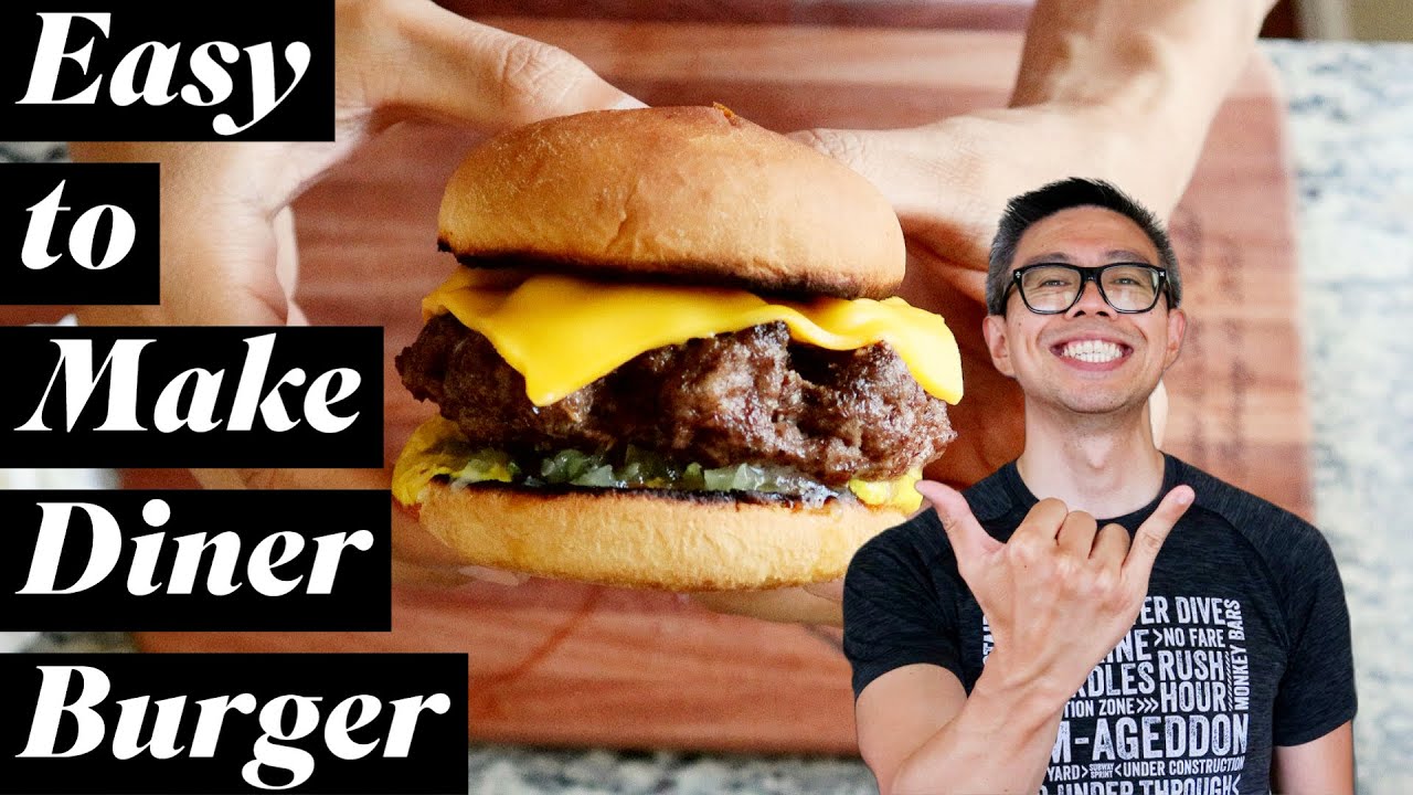 Burger Cheat Code | The EASIEST Diner Burger in Your Oven | Easy Hack ...