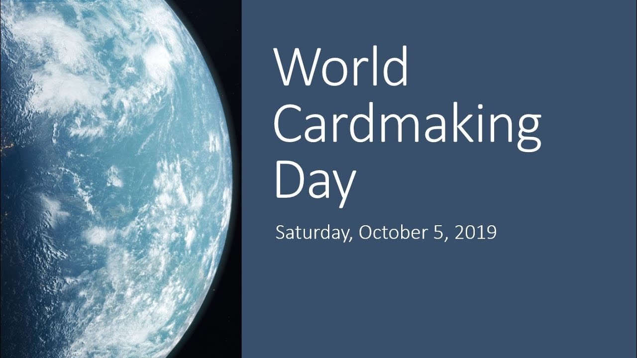 What A Card Series | World Card Making Day - YouTube