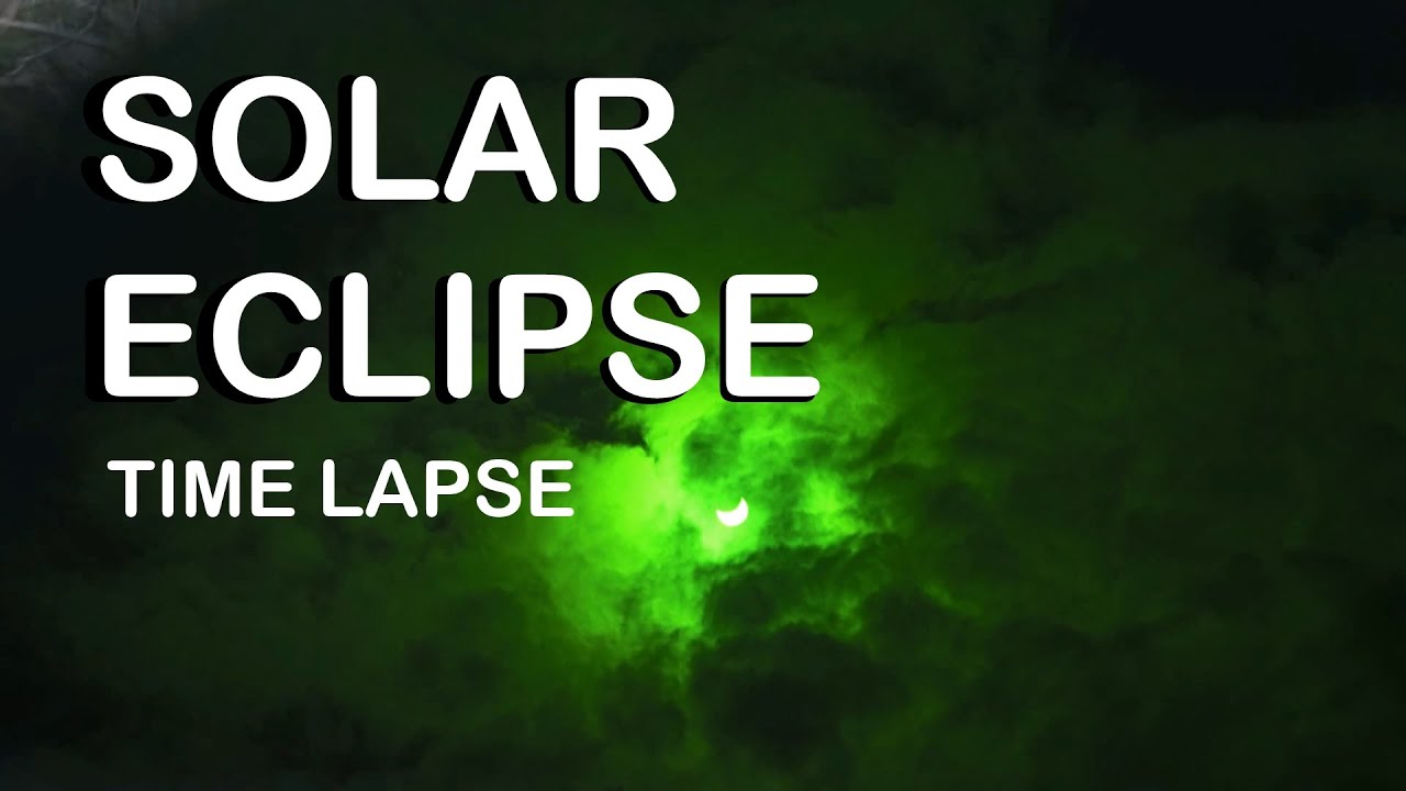 TIME LAPSE SOLAR ECLIPSE! (April 9th, 2024) - YouTube