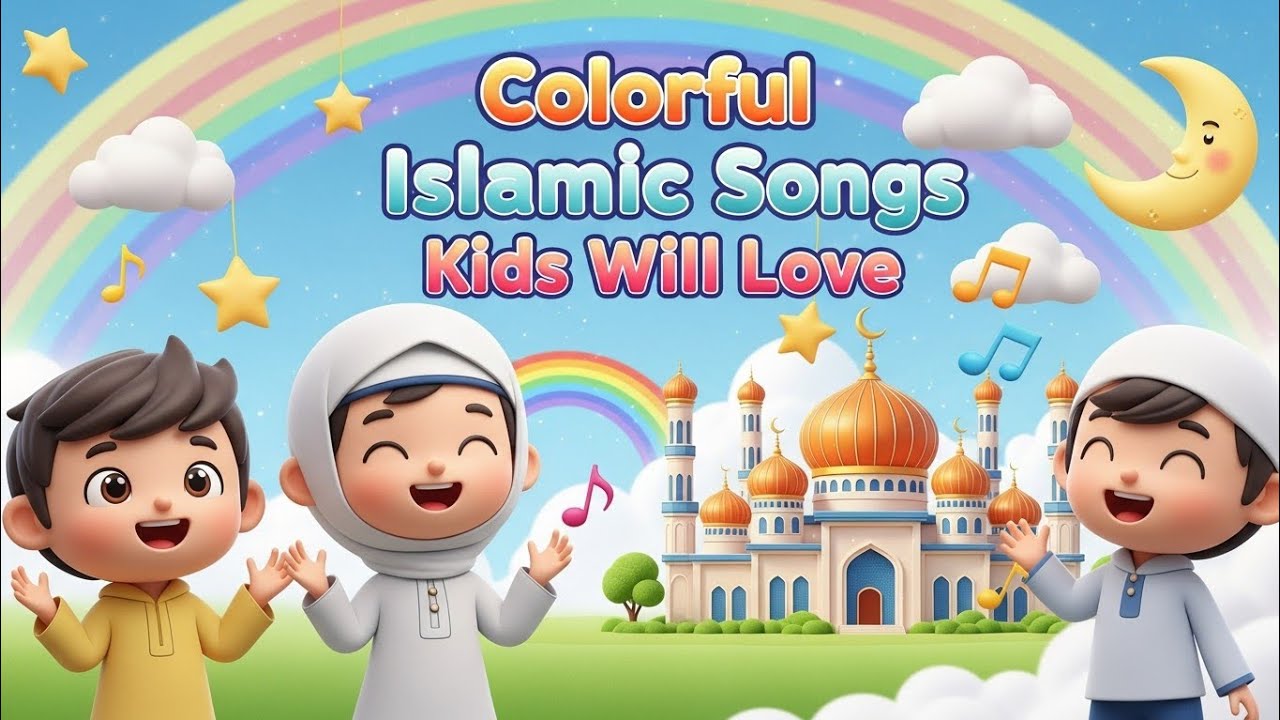 Colorful Islamic Songs Kids Will Love 🌟 | Fun Islamic Rhymes for Kids ...