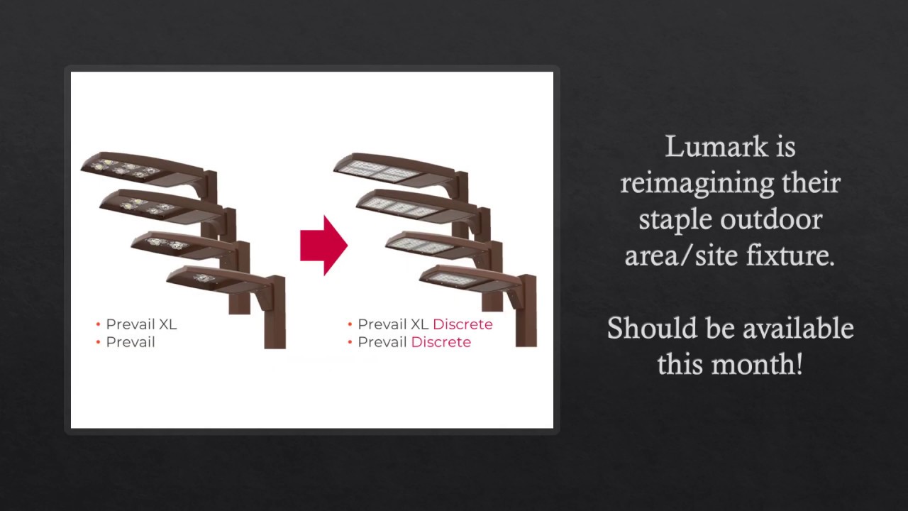 Cooper Lighting Solutions - Lumark Prevail vs. Prevail Discrete - YouTube