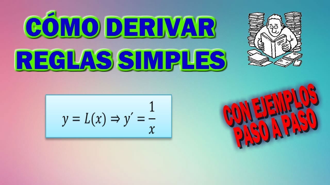Derivadas. Reglas simples, ejemplos - YouTube