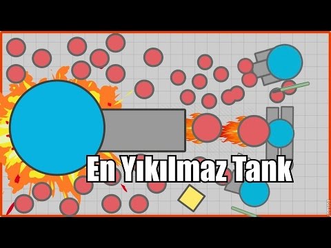 ÖLÜMSÜZ TANK YAPTIM -Diep.io