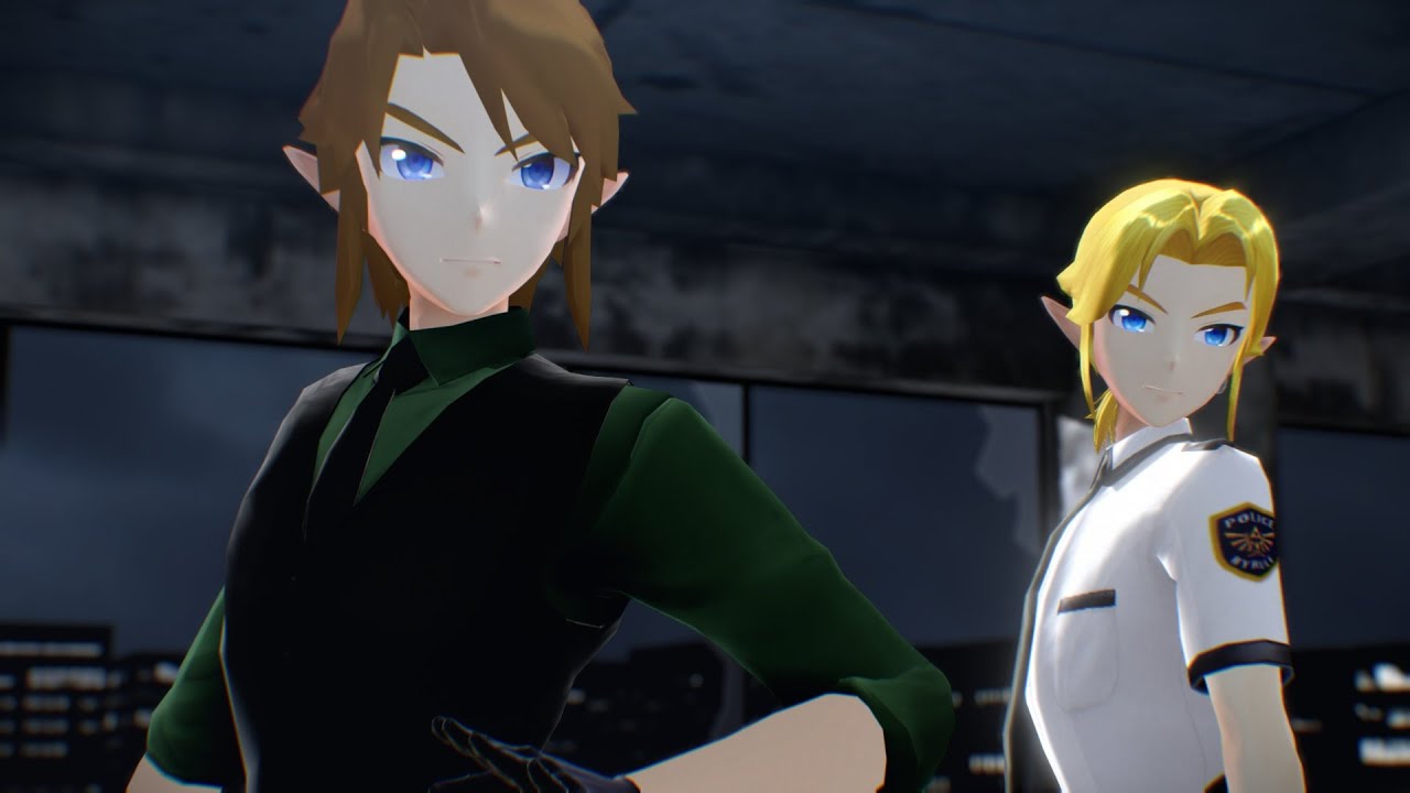 【MMD-ZELDA】疑心暗鬼(Camera DL) - YouTube