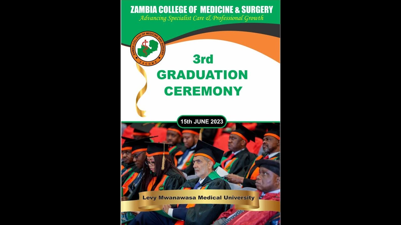 ZACOMS 3rd Graduation Ceremony - 15 June 2023 - YouTube