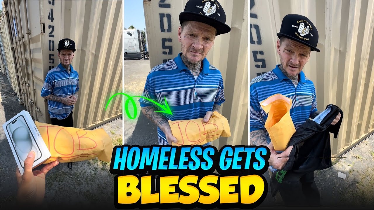 Millionaire blessed the homeless who get judged everywhere because of ...