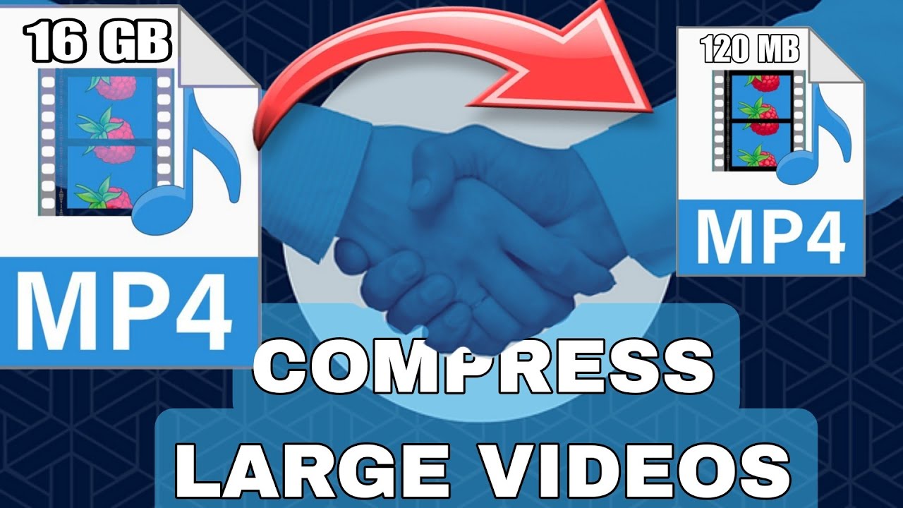 HOW TO COMPRESS & SEND LARGE VIDEOS FILES WITHOUT LOSING QUALITY - YouTube