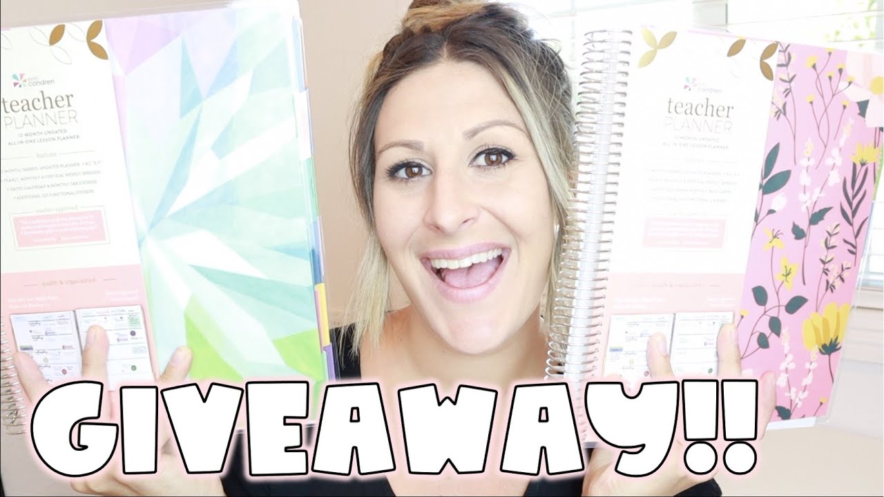 BACK TO SCHOOL TARGET GIVEAWAY!! - Erin Condren planners, teacher ...