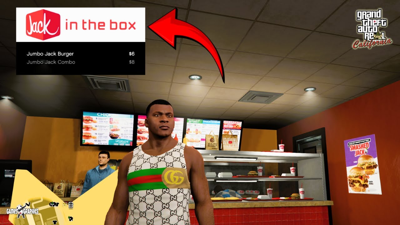 NEW JACK IN THE BOX, TACO BELL, CARS, AND MORE! (GTA 5Real & LA Revo ...