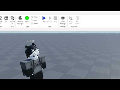 How to make Morph in roblox studio - YouTube