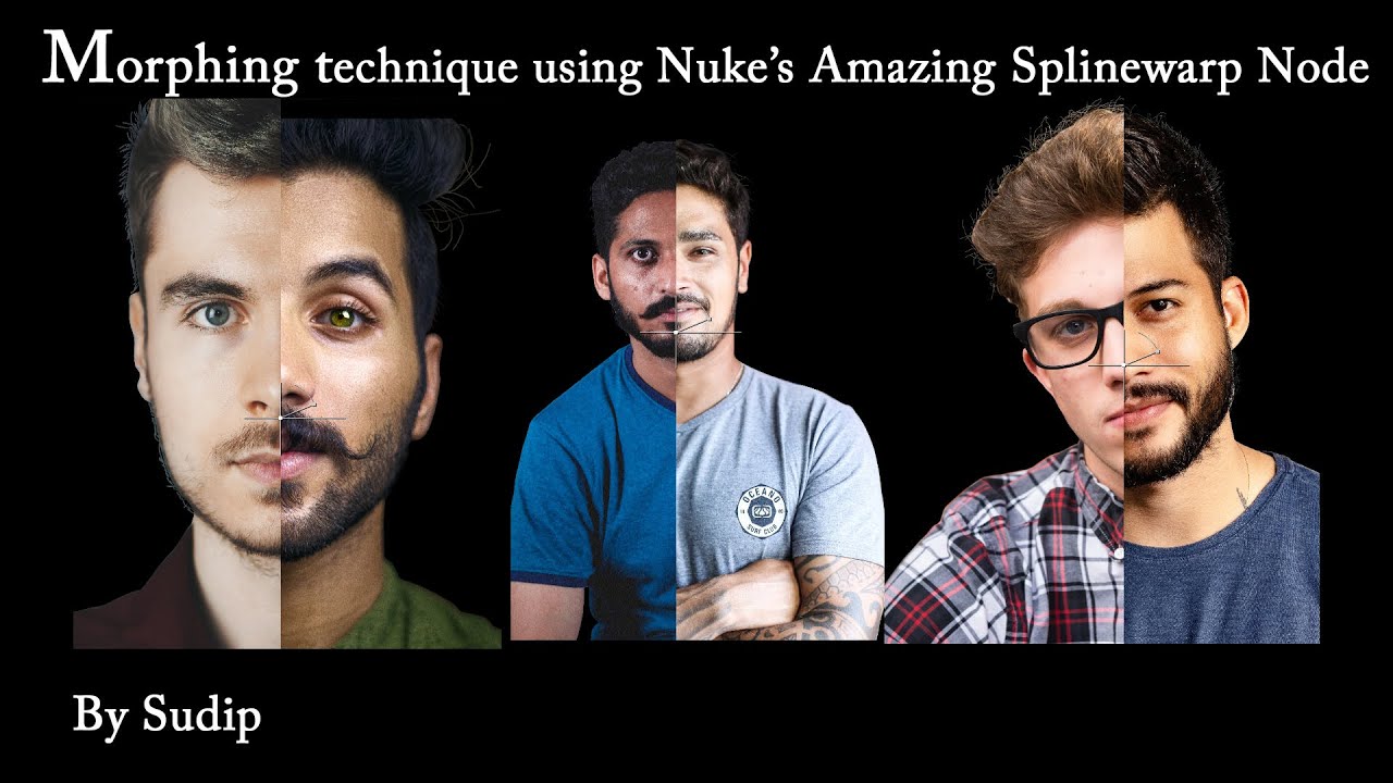 Morphing Showreel: Nuke Spline warp Technique - YouTube