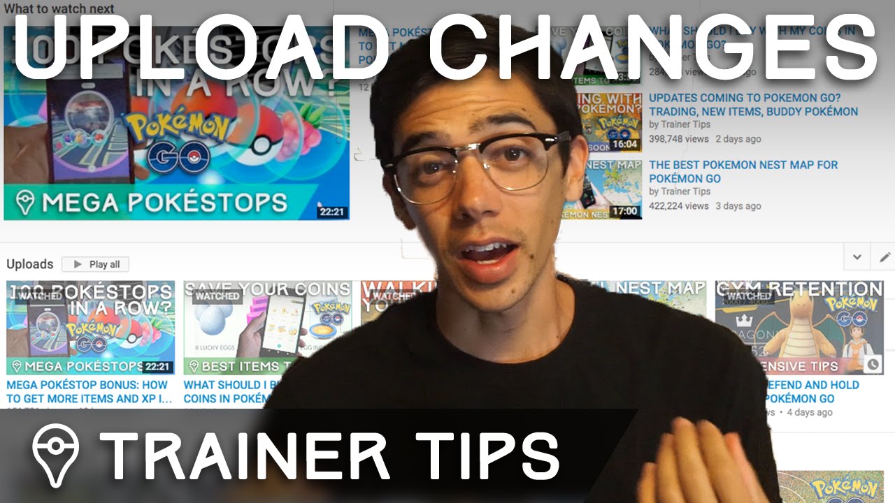 TRAINER TIPS UPLOAD SCHEDULE CHANGES - YouTube