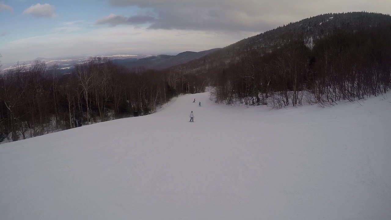 2018 Jay Peak Day 5 Greg halfway down Northway last run - YouTube