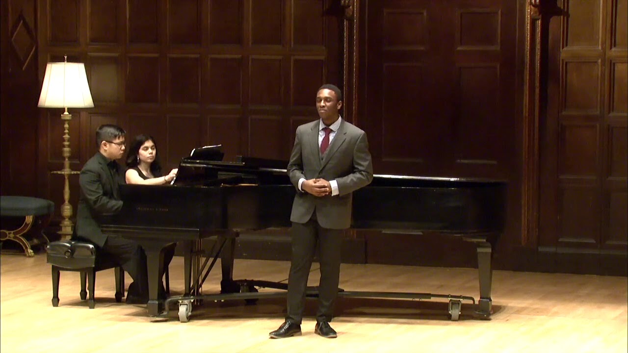 William Warfield Benefit Concert- Jonathan Rhodes 2/2 - YouTube