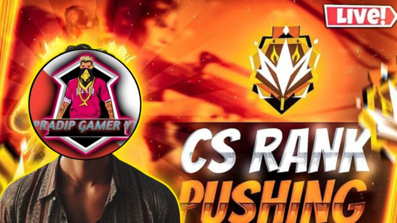 PRADIP GAMER YT is live! Only cs rank push gameplay | Team code | - YouTube