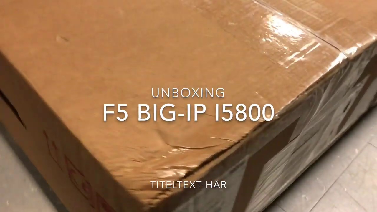 Unboxing f5 i5800 - YouTube