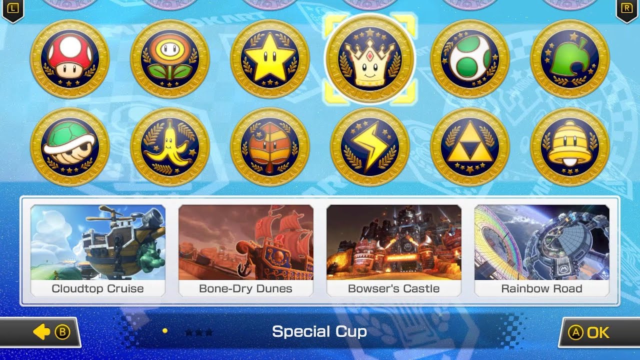 Special Cup - 50cc Grand Prix || Mario Kart 8 Deluxe - YouTube