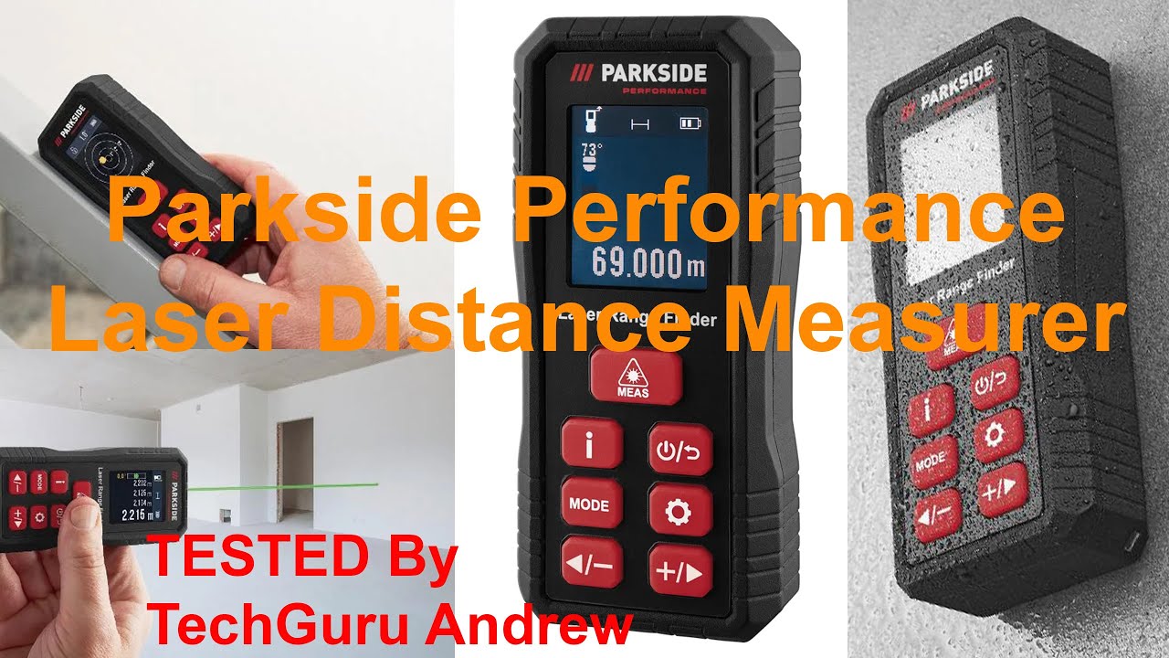 Parkside Performance Laser Distance Measurer PLEMP 75 A1 - YouTube