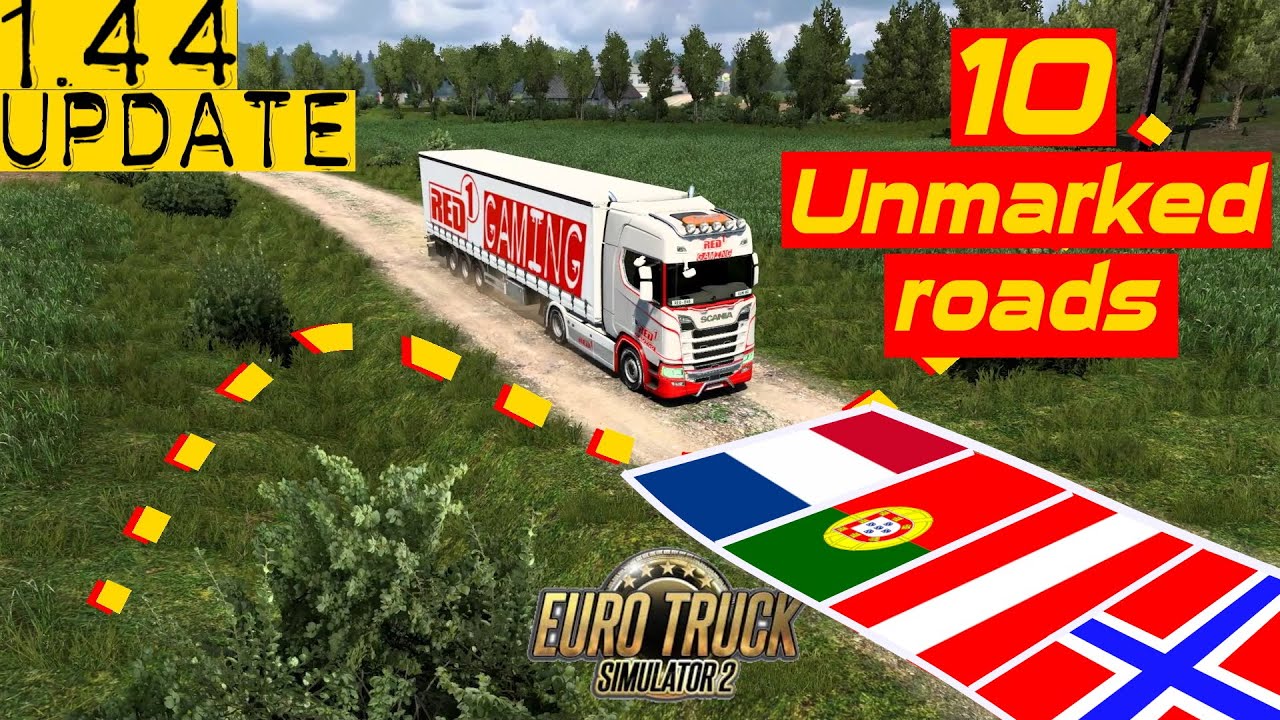 euro truck simulator 2 hidden roads - YouTube