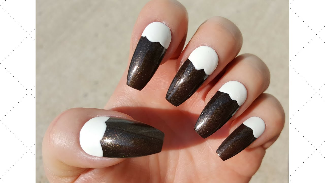 Nails - Root Beer Float Inspired - YouTube