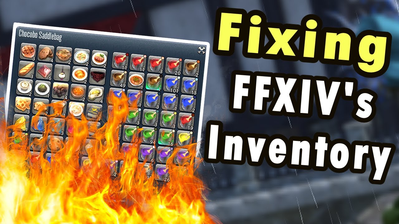 FFXIV Inventory Management is a Mess, How they Could Fix It - YouTube