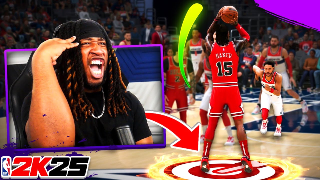 I PULLED UP FROM THE LOGO WITH THE GAME ON THE LINE! - NBA 2K25 ...